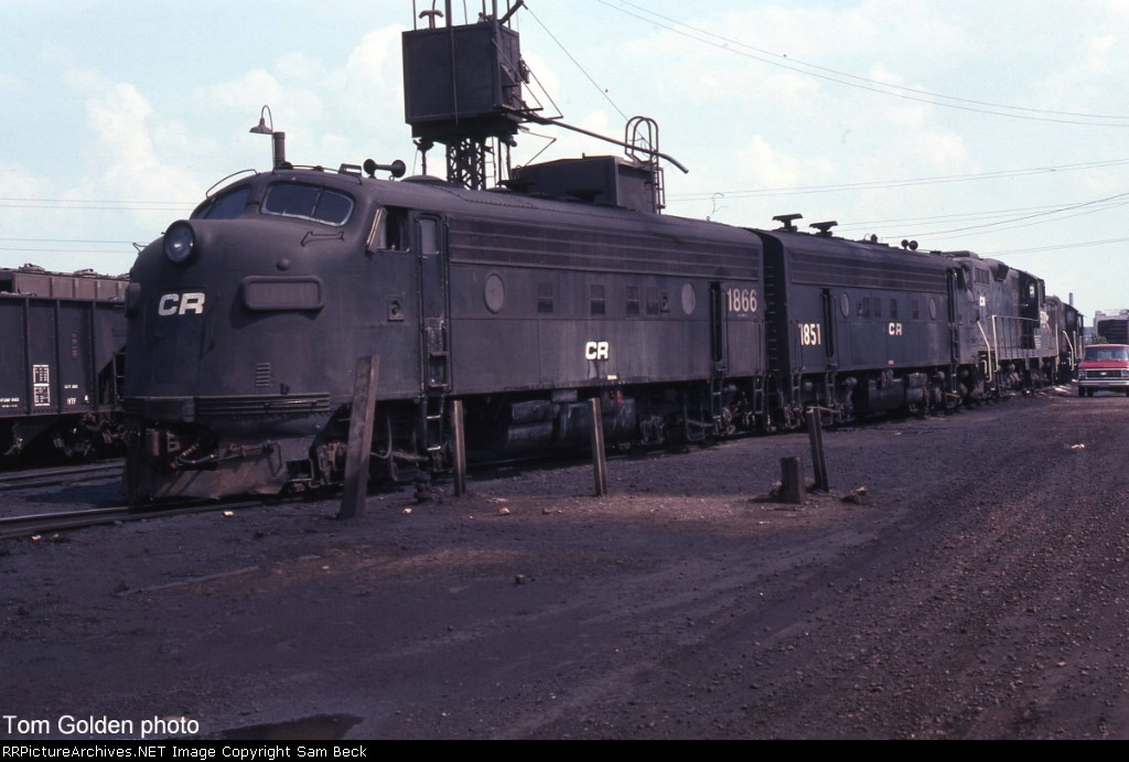 Conrail F-Units at Colehour